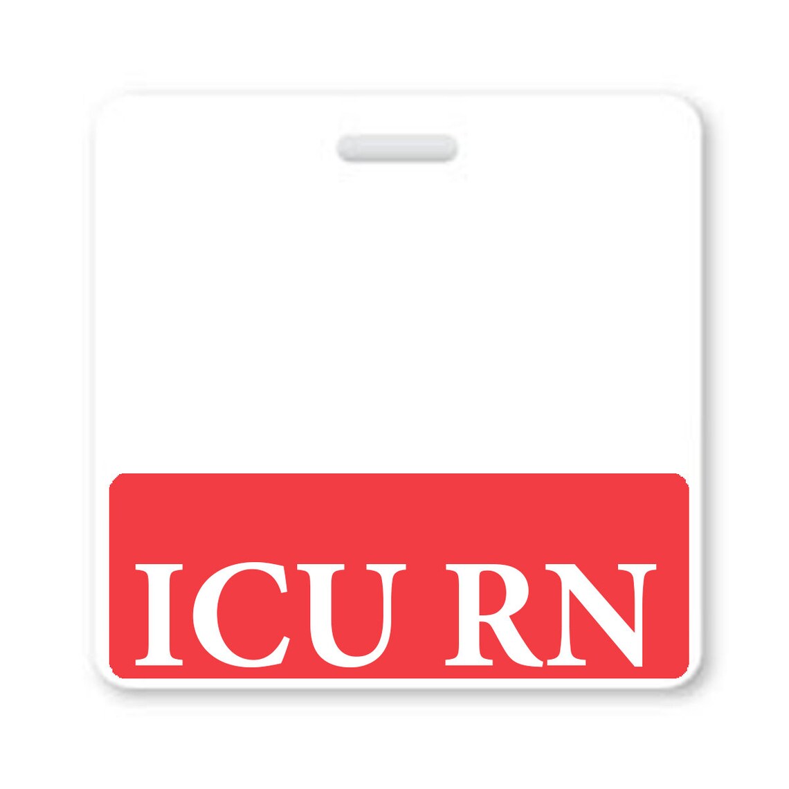 Red ICU RN Badge Buddy Free Shipping Red Badge Buddy for - Etsy