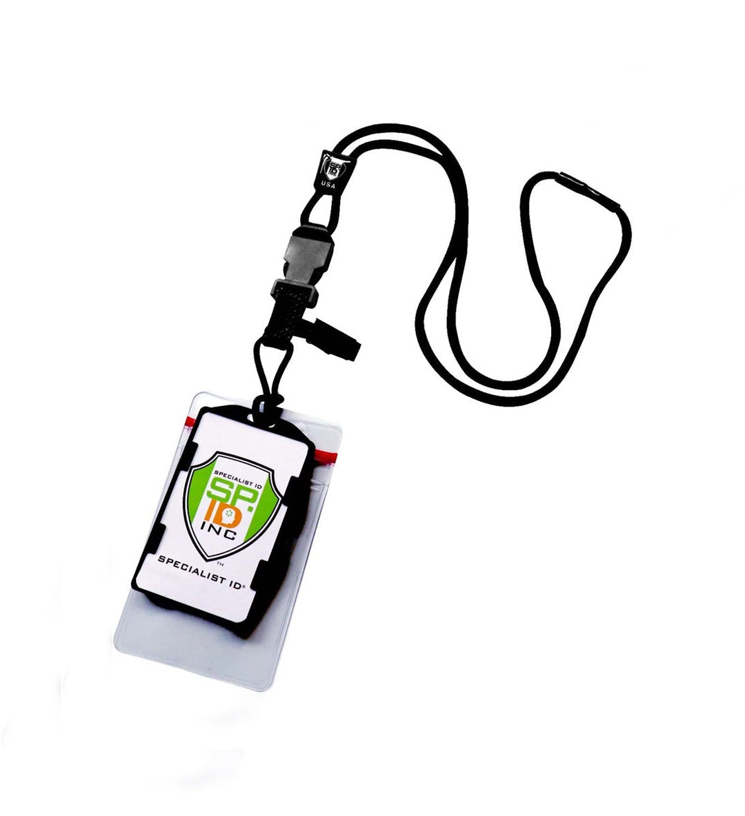 Multi Card Badge Holder With Detachable Lanyard - Breakaway Neck Strap ...