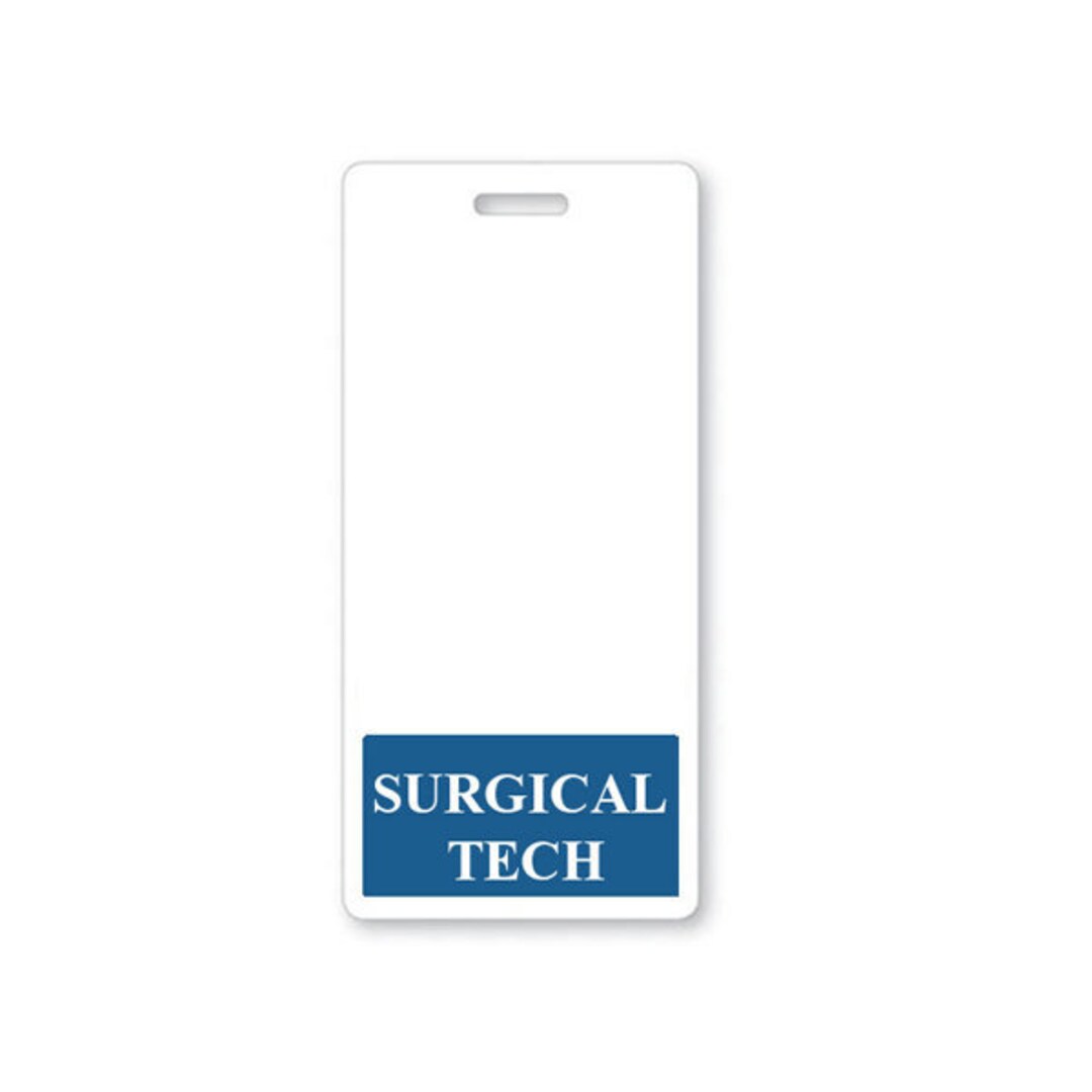 Surgical Tech Badge Buddy - Free Shipping! - Blue Badge Buddy for ...