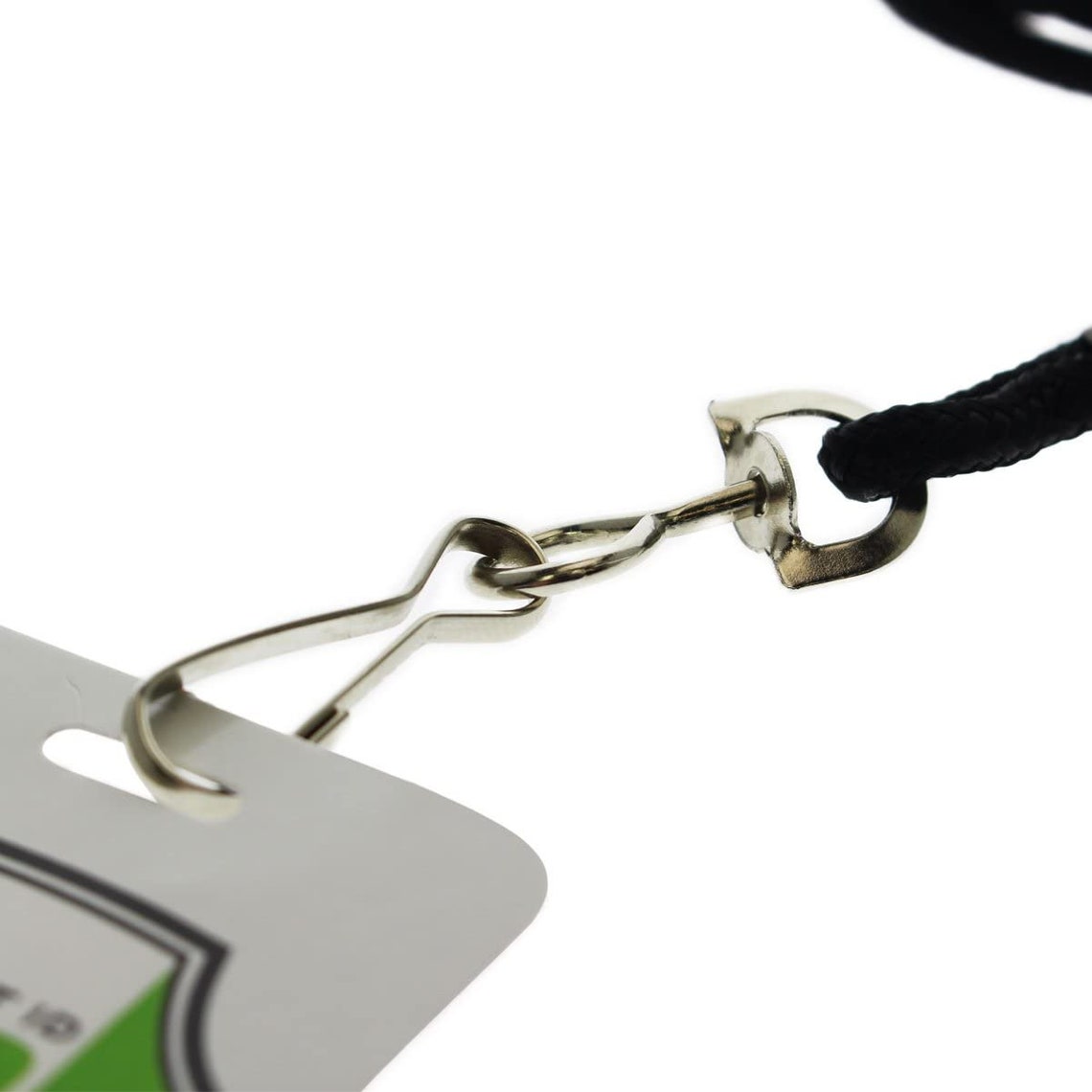 10 Pack Lot Black Round ID Lanyards With Metal Swivel Hook - Etsy