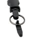 5 Black Plastic Keyring Connectors - Free Ship! ID Badge Holder or ...