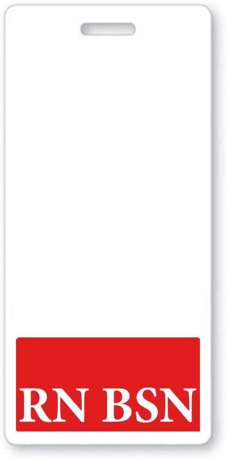 Red RN BSN Badge Buddy Free Shipping Radiant Red Badge - Etsy