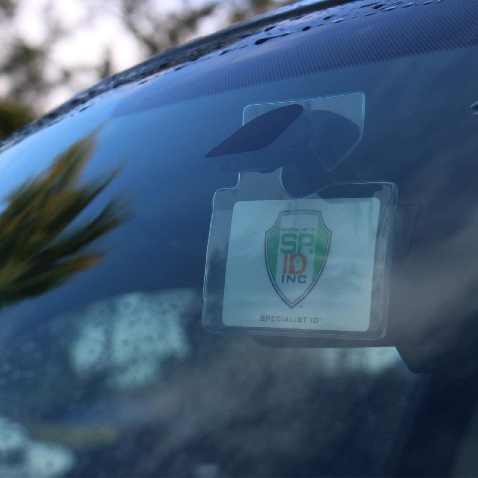 100 - Parking Pass Hanger for Car - Free Ship - Horizontal Display Hang Tag for Permit, School ...