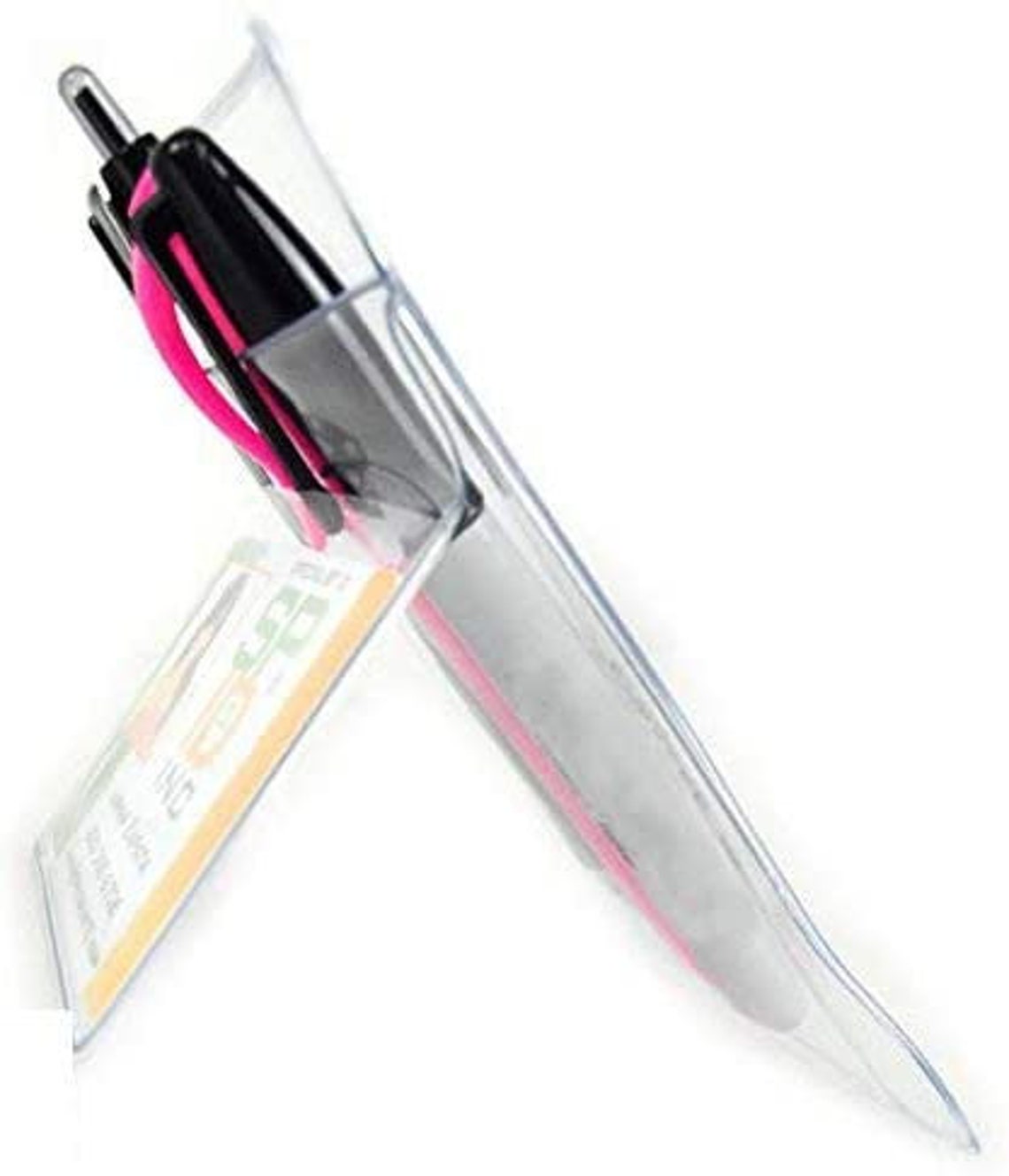 Pocket Protector for Pens With Badge Holder - Horizontal Pouch for Lab ...