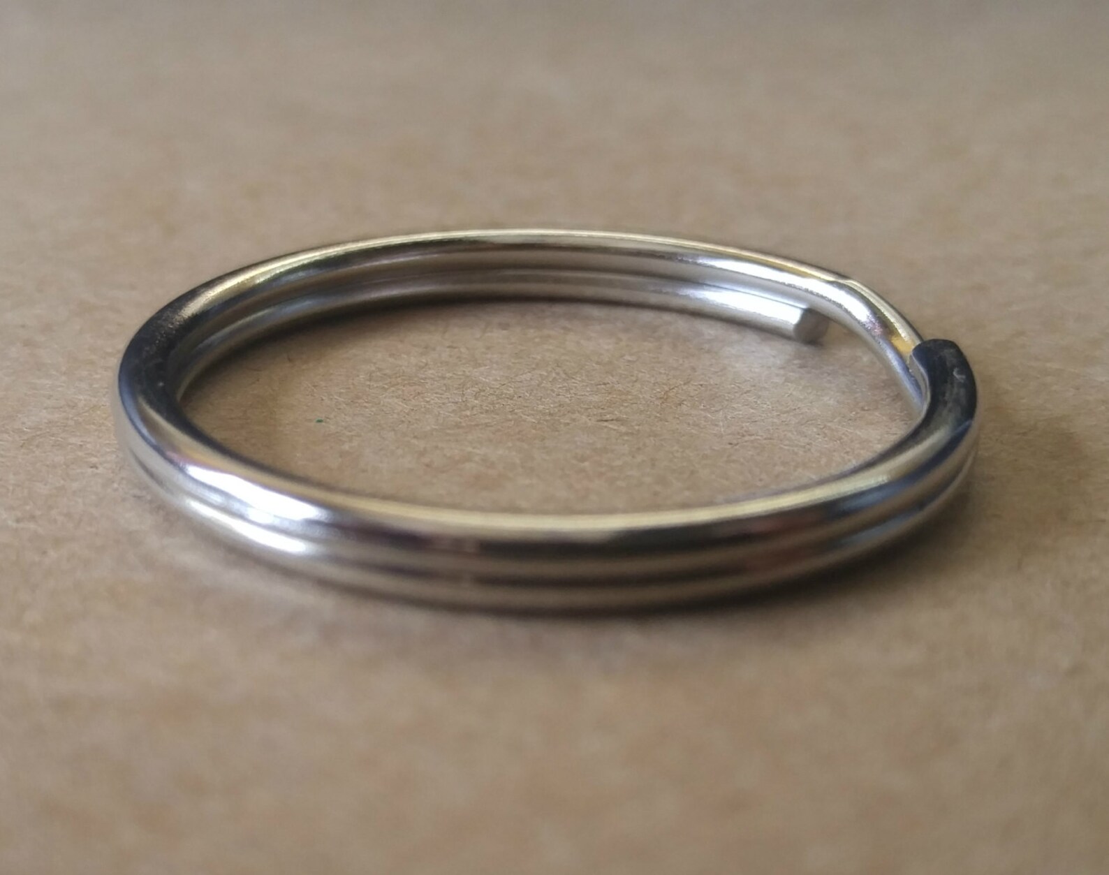 100 Pack of 1.25 Large Key Rings Heat Treated High | Etsy