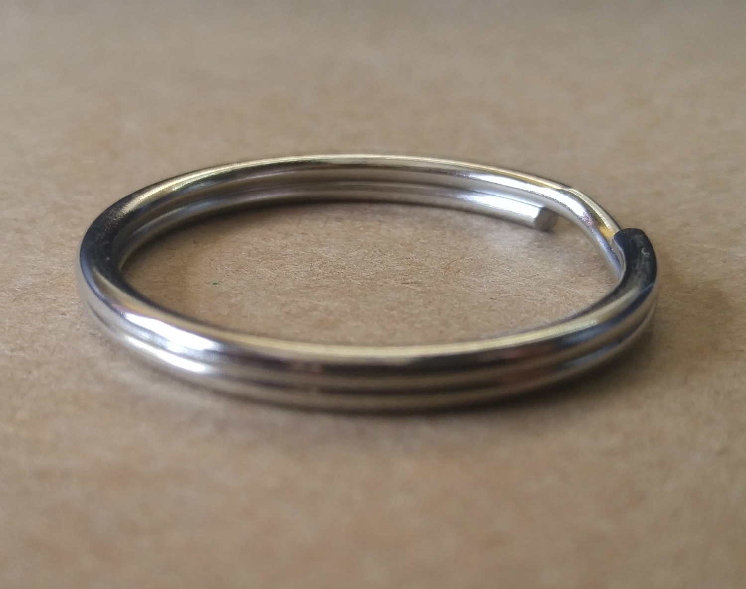 25 Large Key Rings 1 1/4 Heat Treated & Lead Free | Etsy