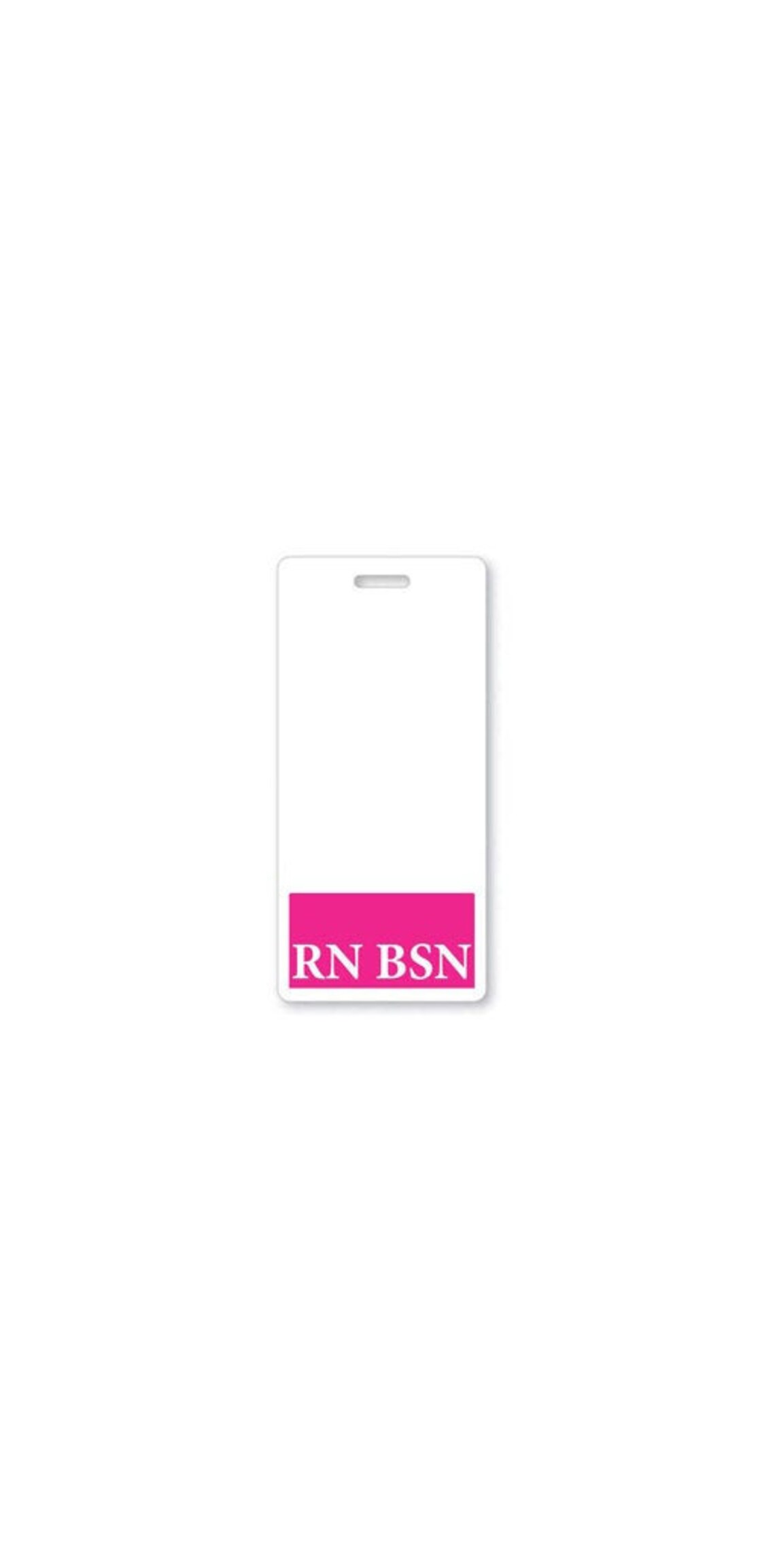 Pink RN BSN Badge Buddy Free Shipping Cute Hot Pink Badge - Etsy