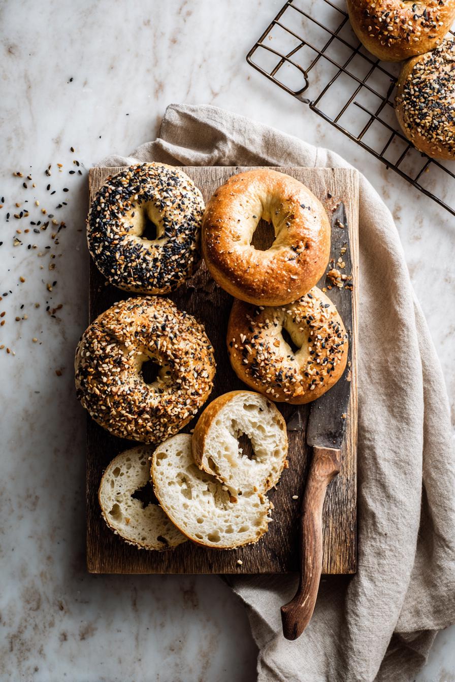 Beginner Sourdough Bagels Recipe | New York Style (printable PDF) - Etsy