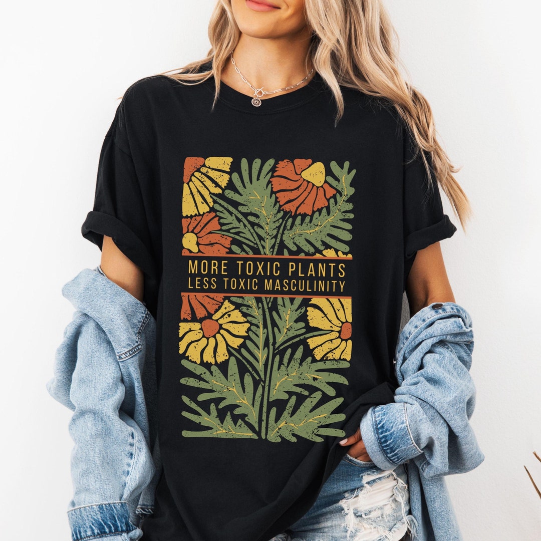 Matisse Inspired TOXIC PLANT Tshirt, Poisonous Plant Shirt for Gardener ...