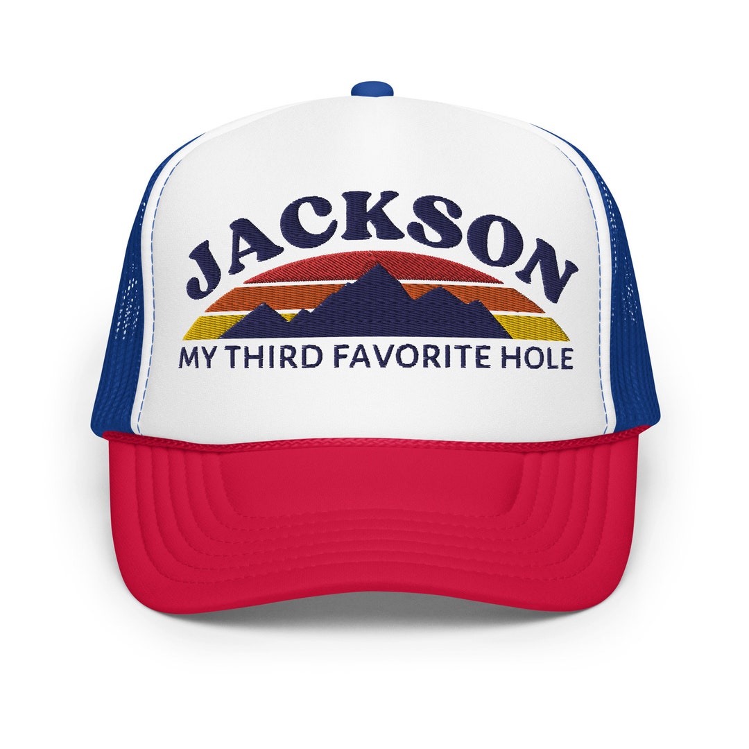 Jackson Hole Wyoming Trucker Hat Grand Teton National Park Wyoming Hat ...