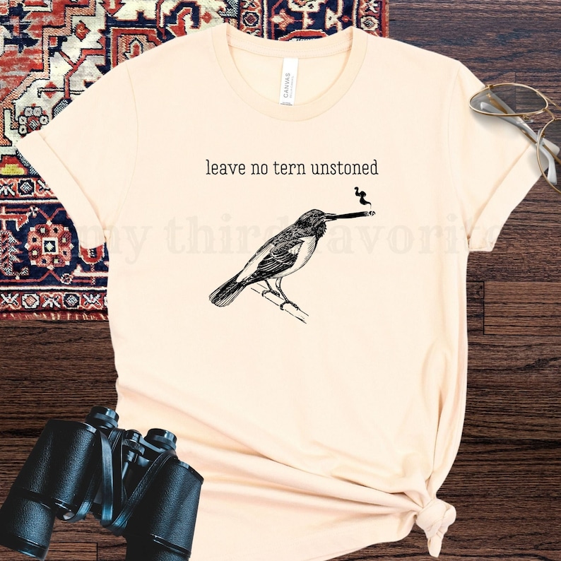 Funny Bird Shirt, Ironic Shirt, Ironic Gift for Bird Watcher, Punny ...