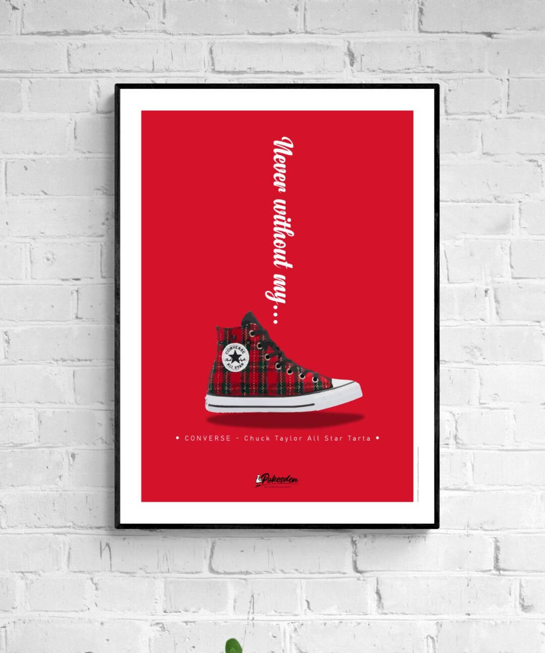 Converse Chuck Taylor All Star Tarta Poster - Sneaker Art Poster ...