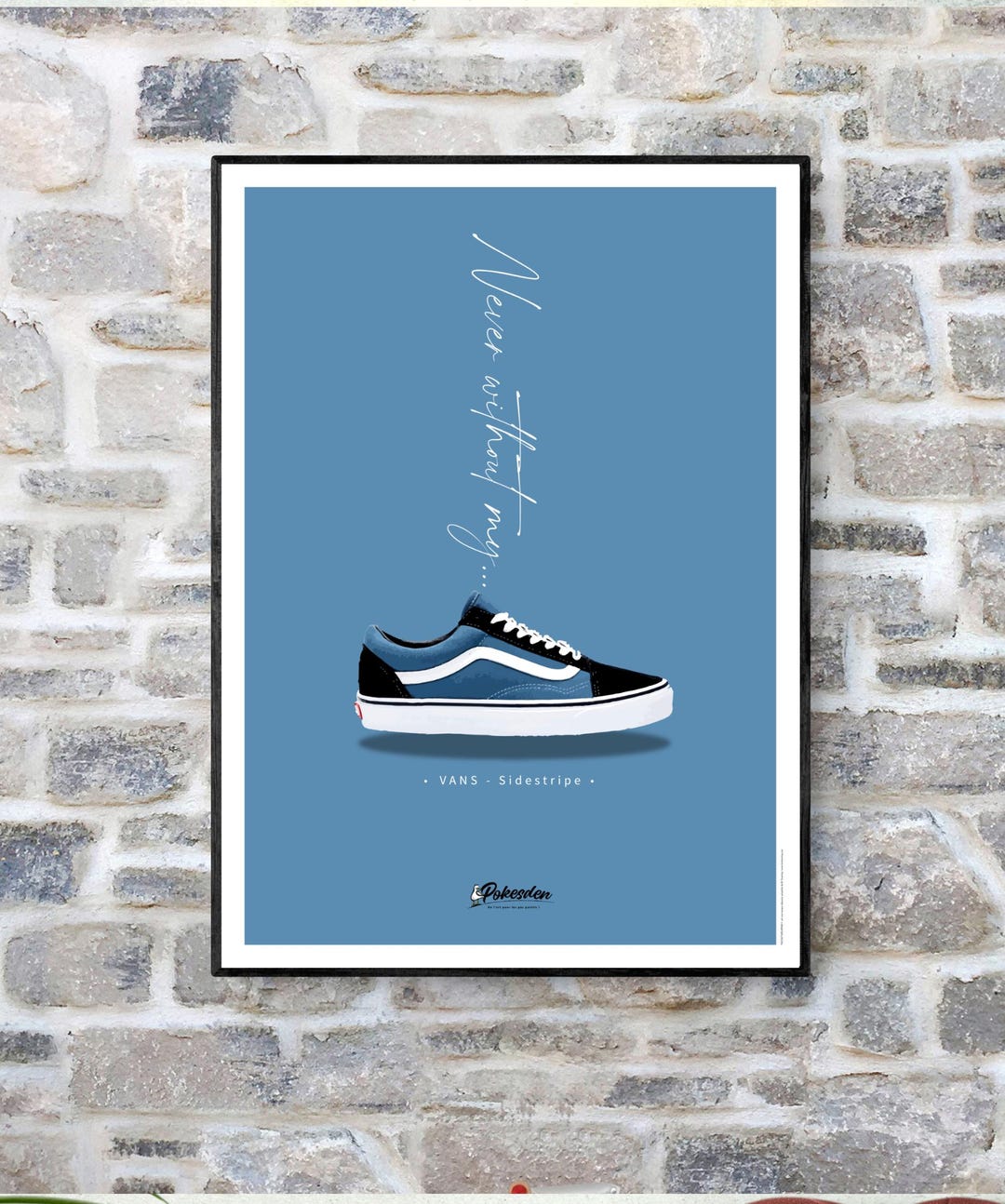 Vans Sidestripe Poster - Streetwear Sneaker Poster - Skate Culture ...