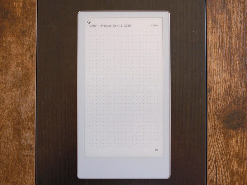 Remarkable Paper Pro Move Bullet Journal Template - Etsy