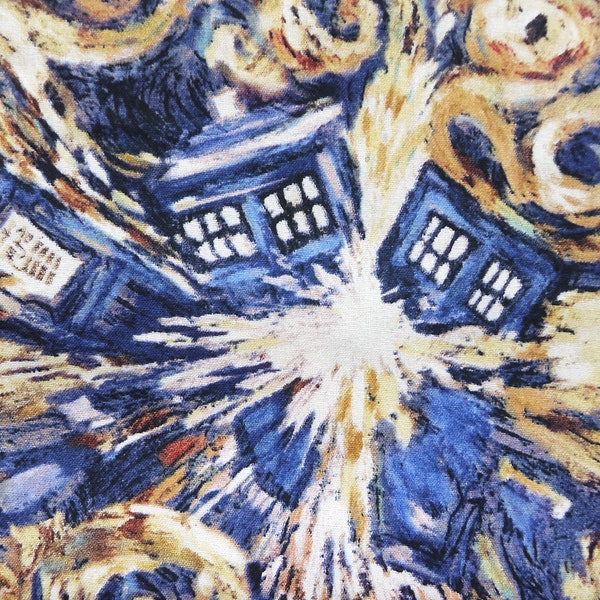 Doctor Who Fabric - Etsy