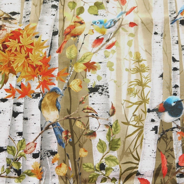 Birch Fabric - Etsy