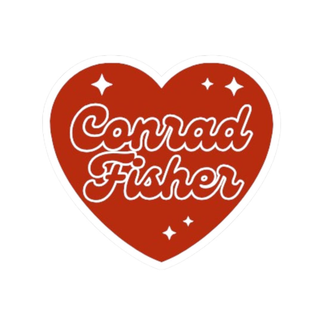 Conrad Fisher Sticker - Etsy
