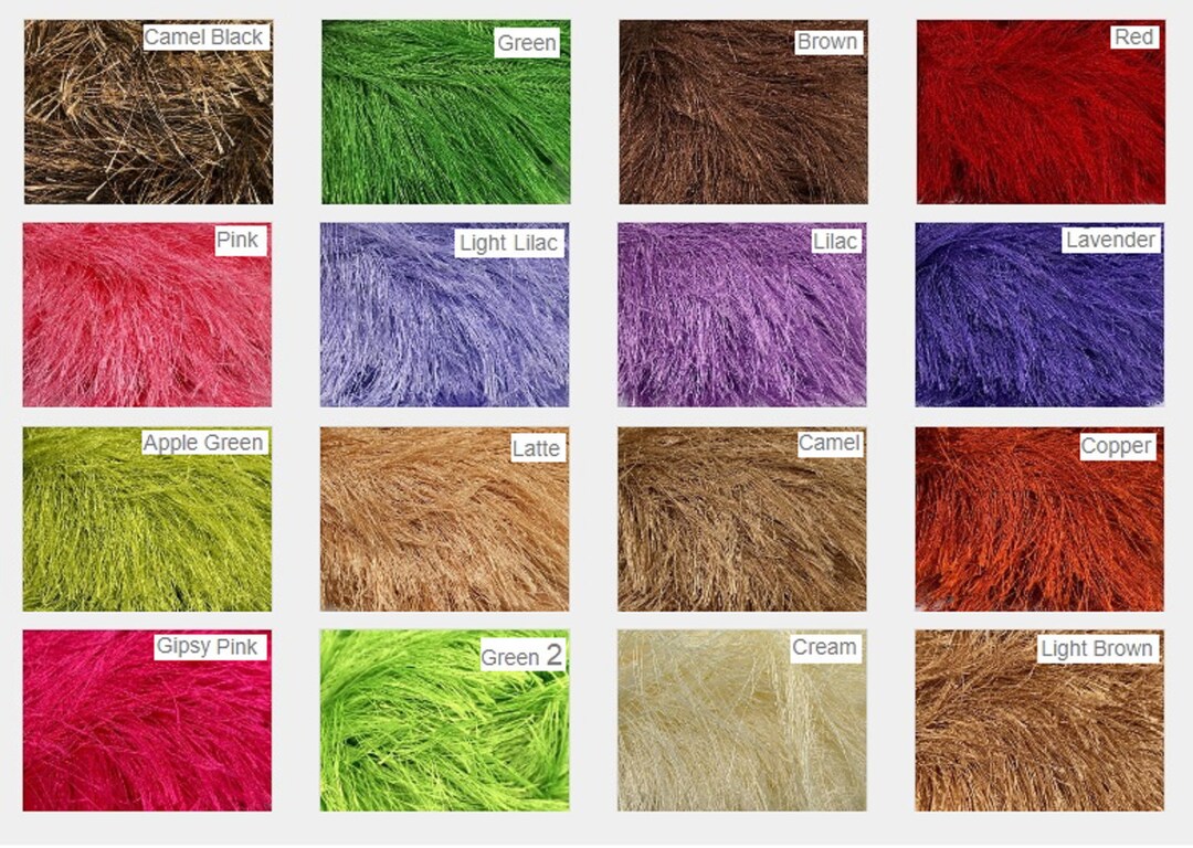 Long Eyelash Fur Winter Super Bulky Chunky Yarn - Etsy