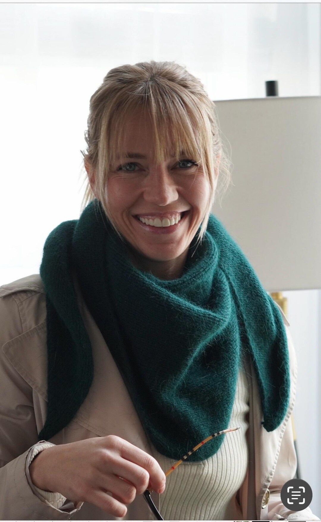 Hand-knitted Mohair Scarf, Angora Shawl (65x22in) - Etsy