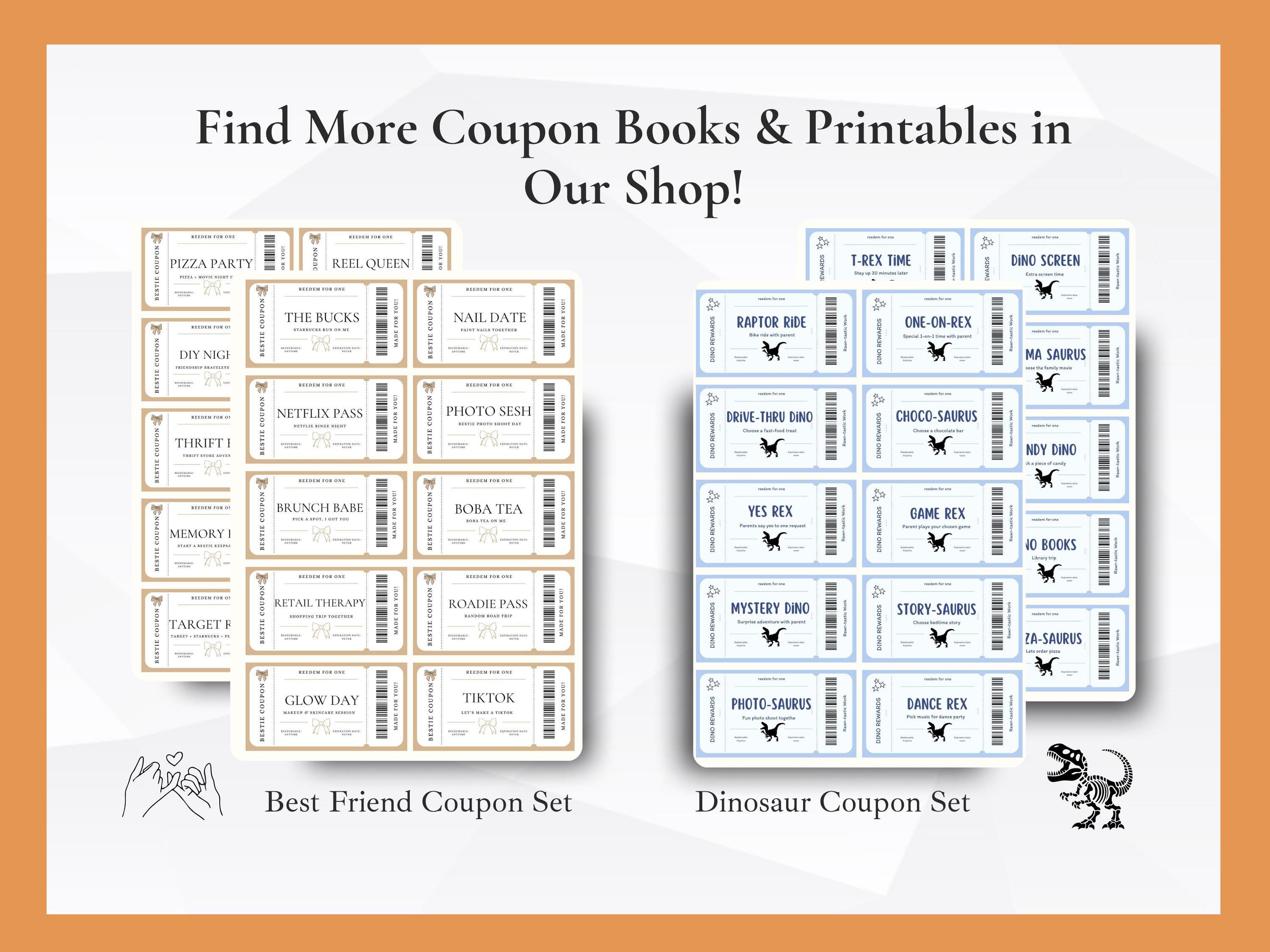 Editable Classroom Reward Coupons: Printable Behavior Incentives ...