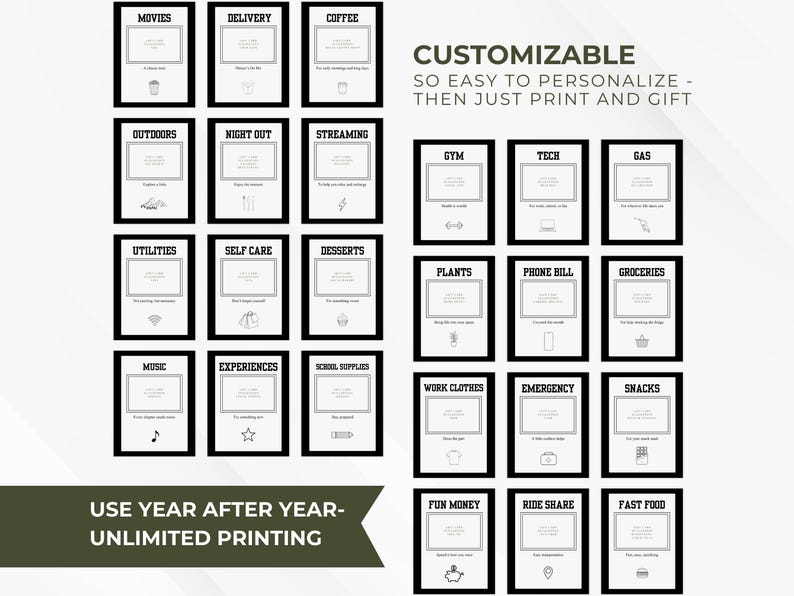 Graduation Gift for Him 2026 | Gift Card Book| Canva Template | High ...