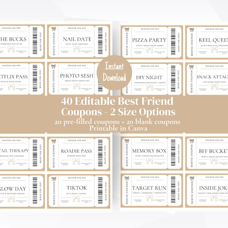 Blank Husband Coupons - Etsy