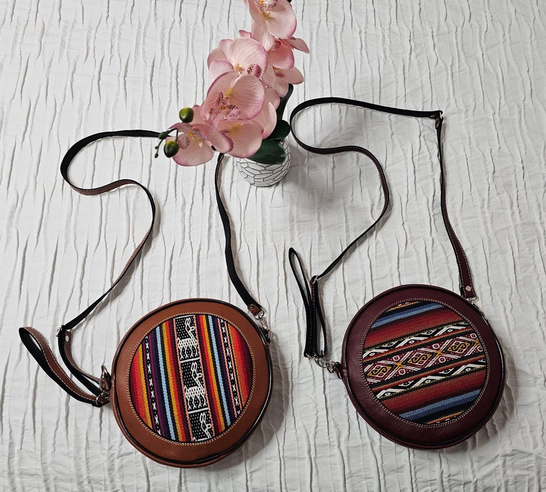 Genuine Leather Crossbody Bags - Colors Available - Etsy