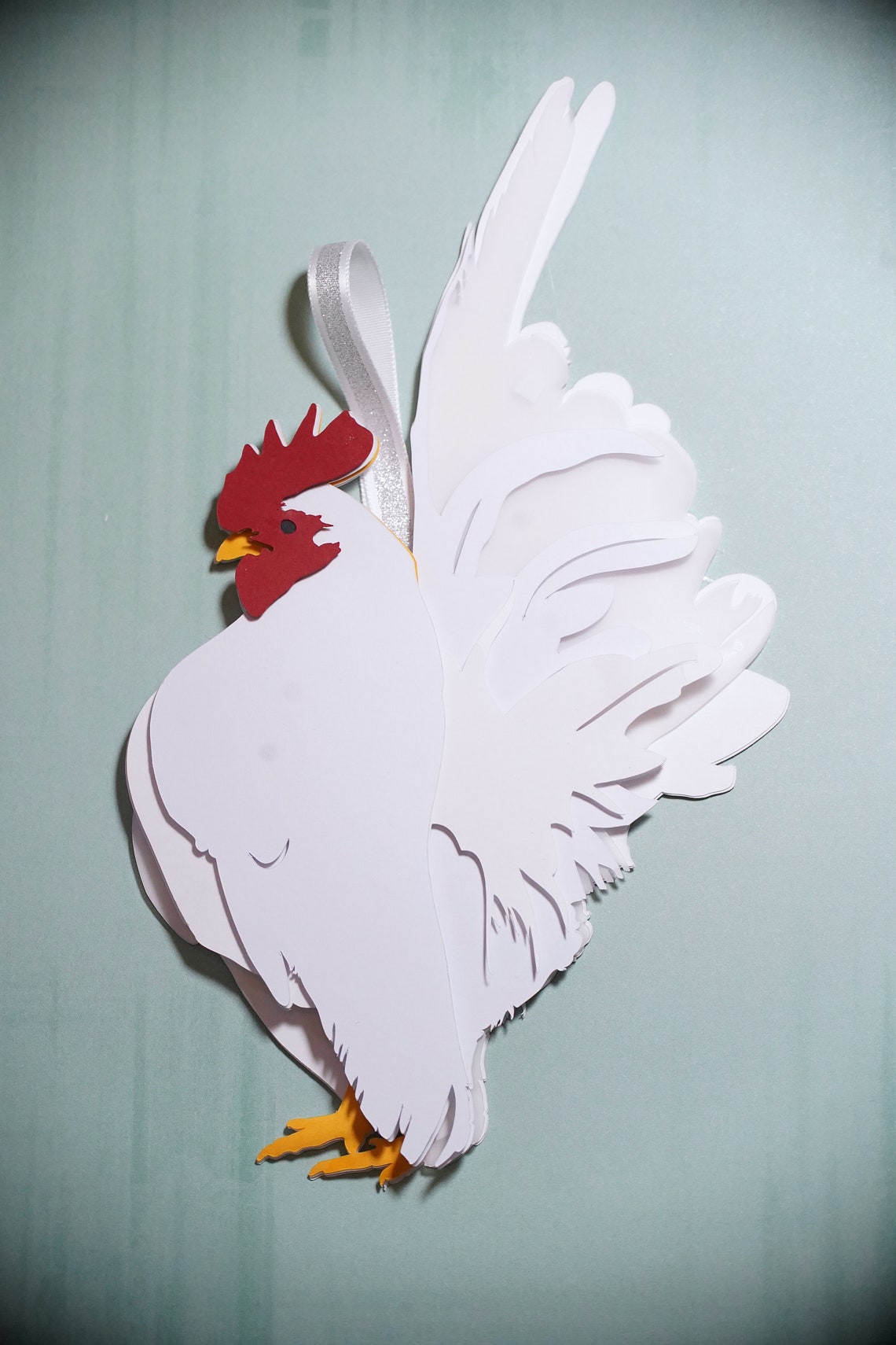 Serama Chicken Cut File Svg, Dxf, Png, Jpg Layered Cut File, Christmas ...