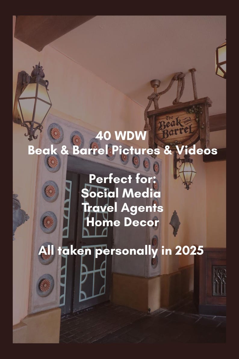 Walt Disney World | 40 Beak and Barrel Stock Photos and Videos | Social ...