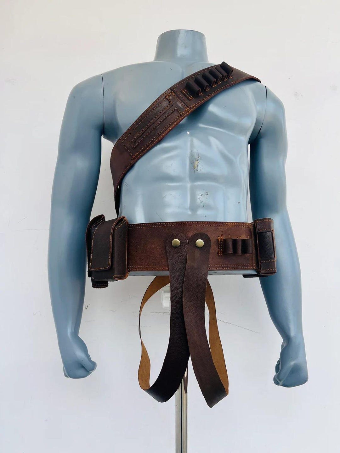Mandalorian Leather Belt | Star Wars Inspired Sabine Wren & Boba Fett ...