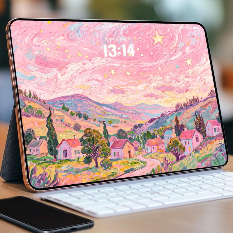 iPad Wallpaper Hand Drawn - Etsy