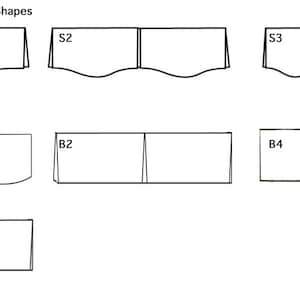 Tailored Valance W/panels Custom Made Starting At: - Etsy