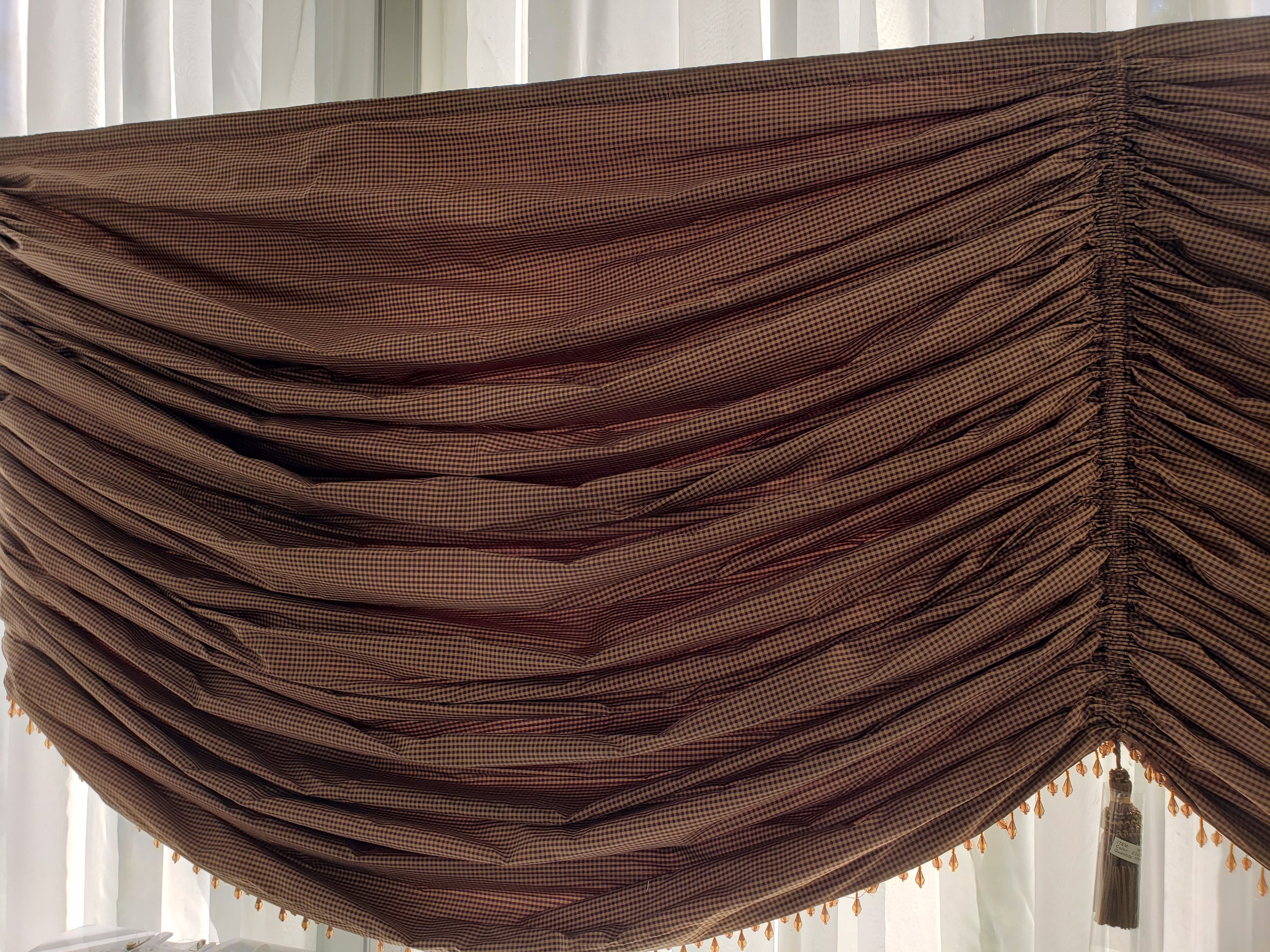 Gathered/austrian Valance and Panels Custom Made Starting At: - Etsy