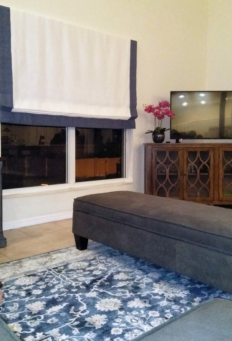 Flat Soft Fold Roman Shade starting at: | Etsy