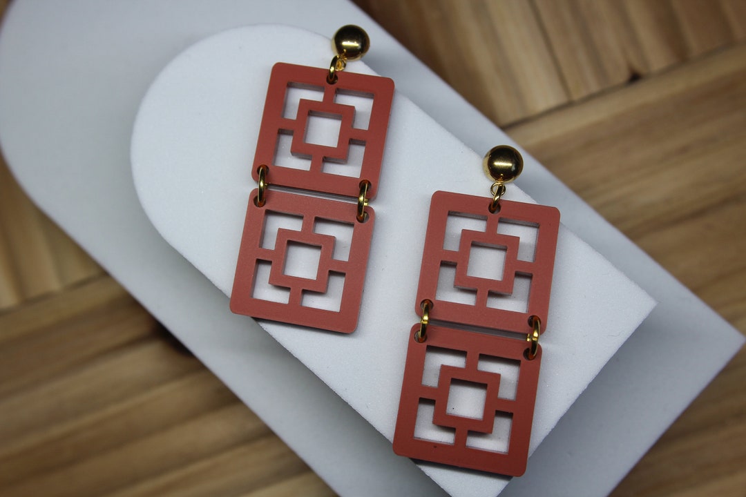 Breezeblocks in Matte Burnt Orange - Etsy