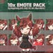 Cute Vocaloid Emotes for Twitch Youtube Discord | P2U Emotes | Rin Len ...