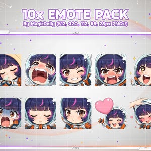 Juno Emotes, Overwatch Anime Chibi Stickers Emoji for Discord/twitch ...