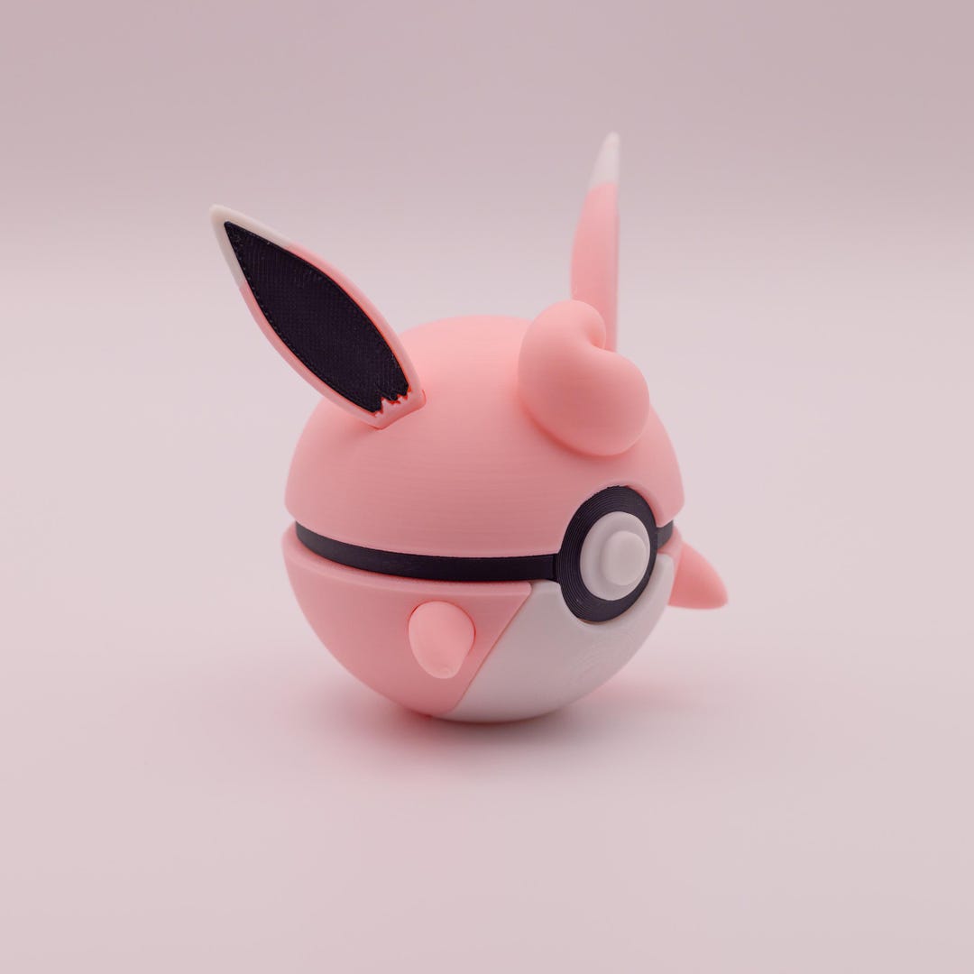 Wigglypuff - 3D Printed Pokémon Ball - Etsy