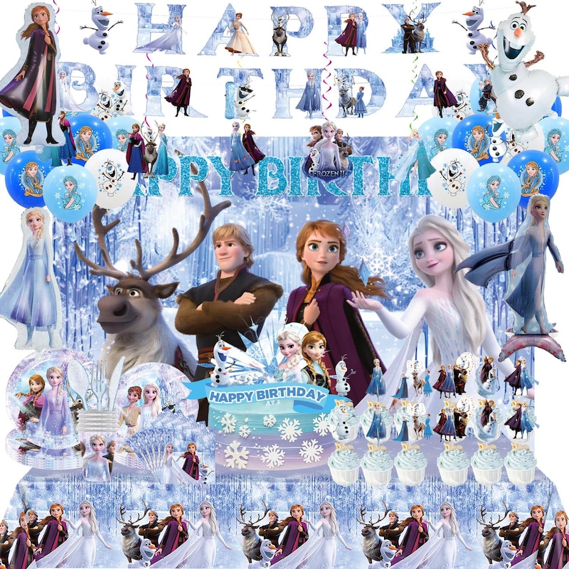 Frozen Party Set - Etsy