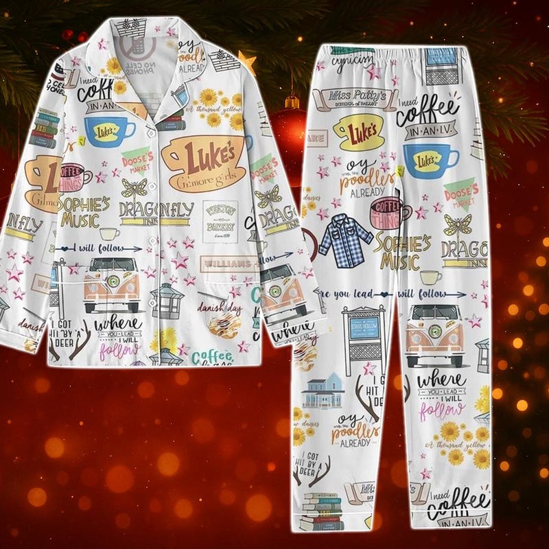 Gilmore Girl Pajamas - Etsy