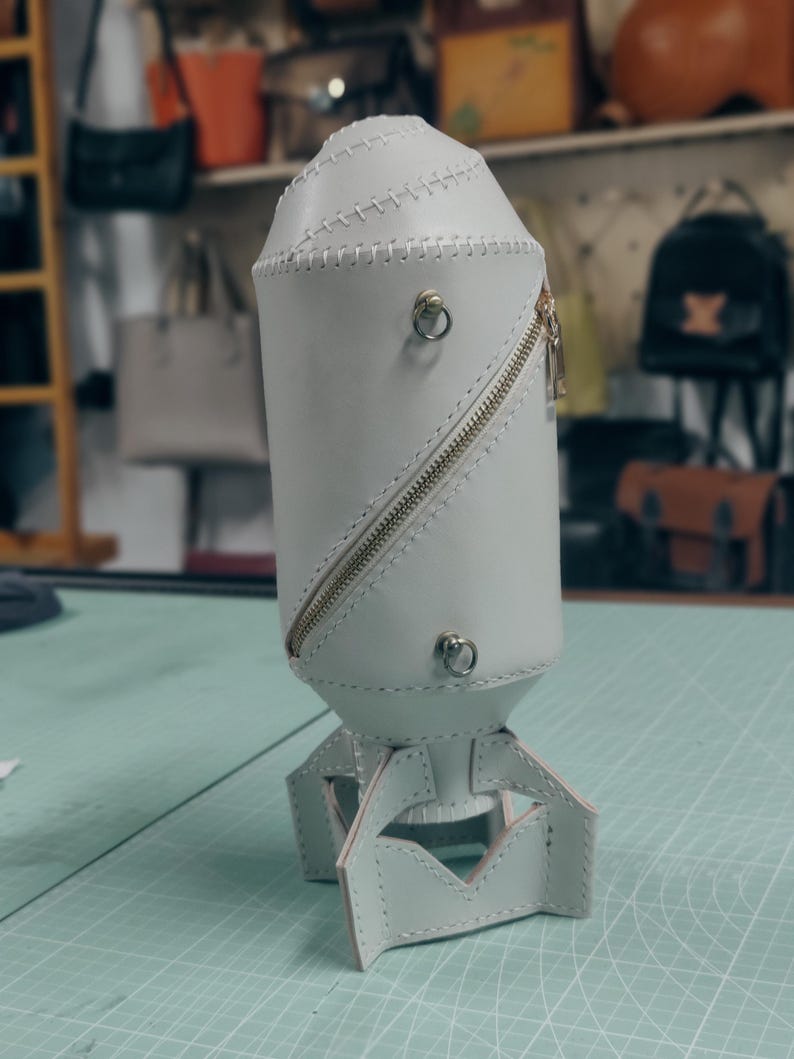 Rocket Ship Crossbody Bag, Quirky Accessory (SIZE:35*10*10CM) - Etsy