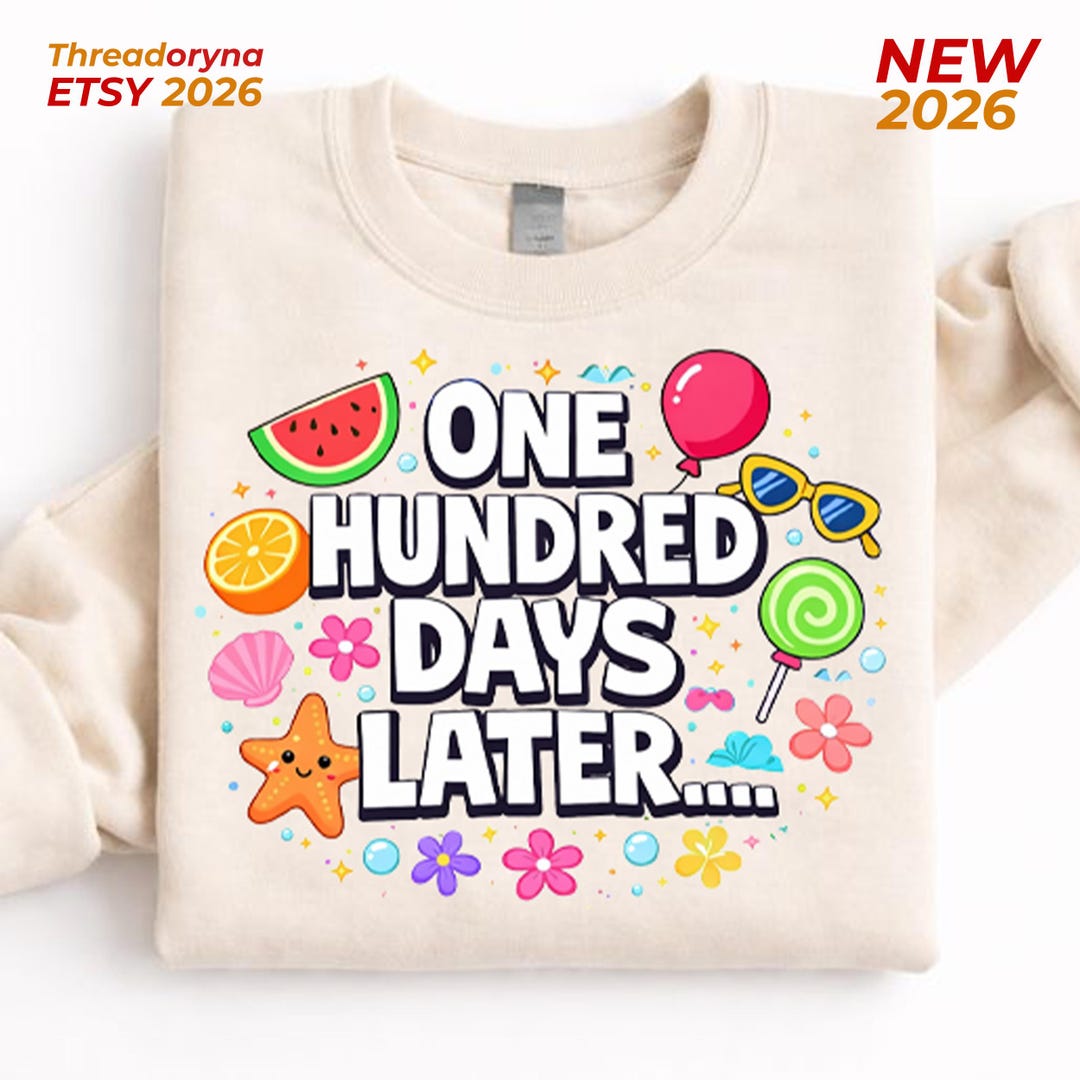 One Hundred Days Later PNG, 100 Days of School Clipart, Cute Kids ...