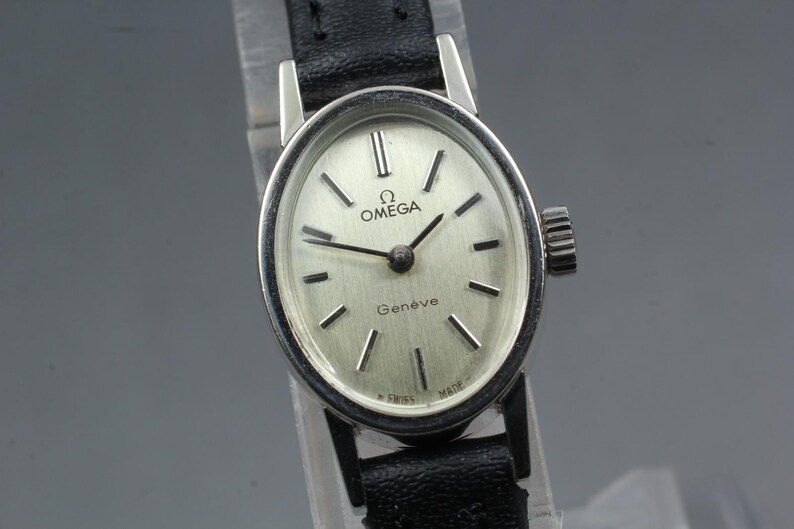 Omega Geneve Ca. 485 16 mm, cuerda manual, plata, para mujer, año 1970 ...