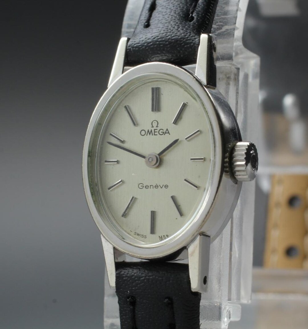 Omega Geneve Ca. 485 16 mm, cuerda manual, plata, para mujer, año 1970 ...