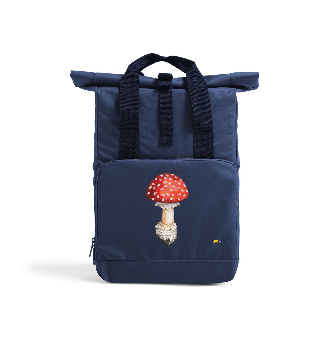 Fly Agaric Roll-top Foraging Backpack - Etsy