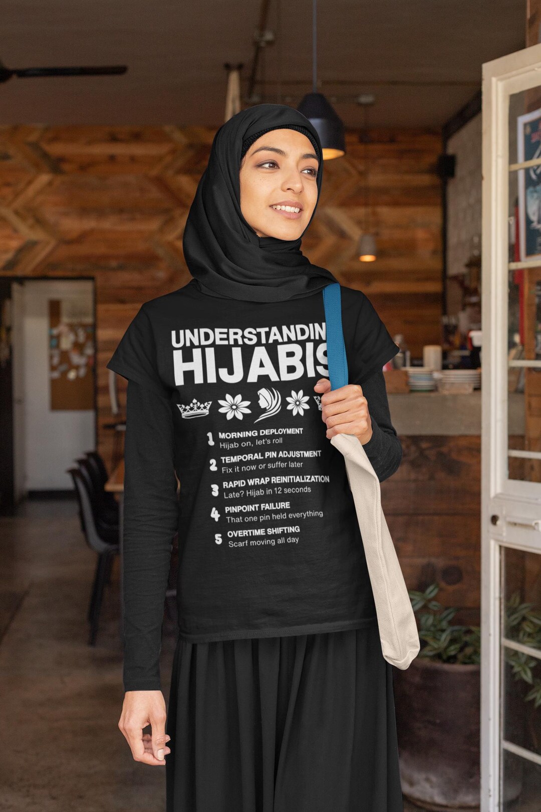 Empowering Hijabi Life T-shirt: Strong, Bold Muslim Women's Tee - Etsy