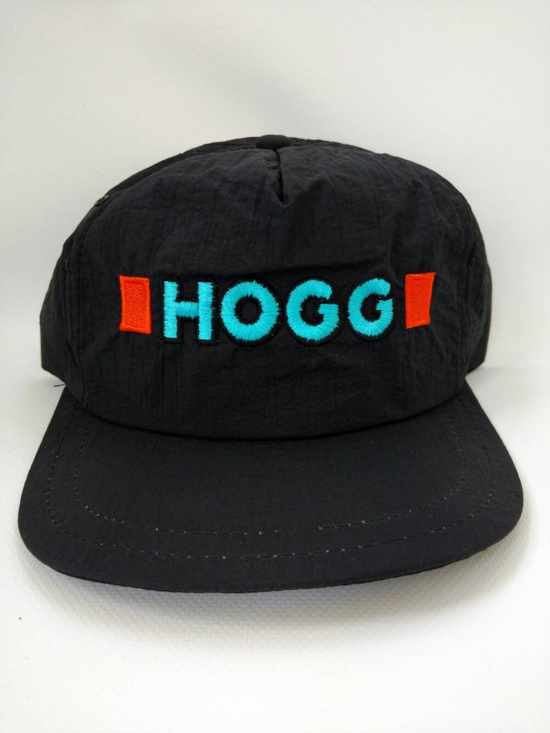 Vintage Trucker Hat Hogg Mechanical Snapback Cap Black Retro Kitchener ...