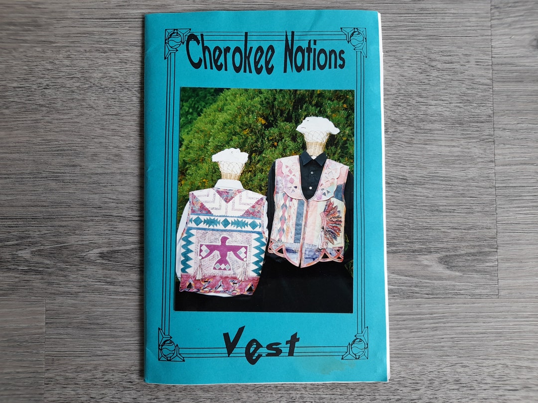 Cherokee Nations Vest Quilting Pattern Thunderbird Native Indian ...