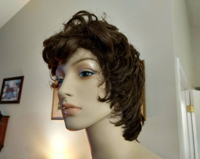 Vintage Wig 1960s 60s Oscar De La Renta Designer Hair Piece Brown ...