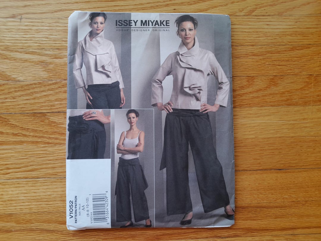 Vogue Designer Sewing Pattern Issey Miyake 1052 Size 6-12 UNCUT Jacket ...